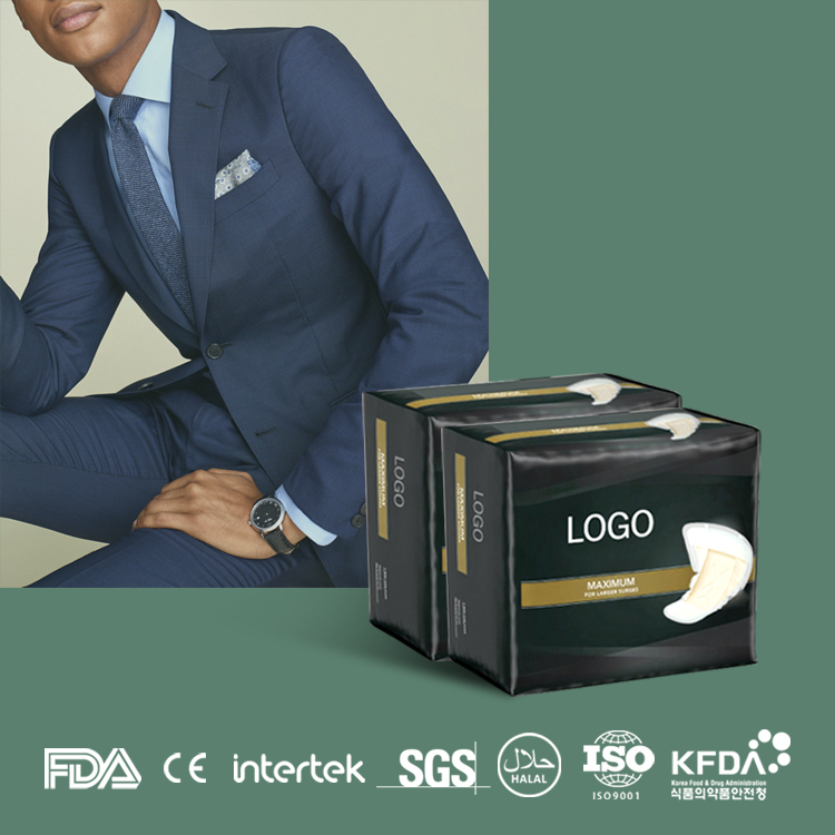 Private Label Ultra-Thin Guards For Men Urinary Incontinence Pads ...