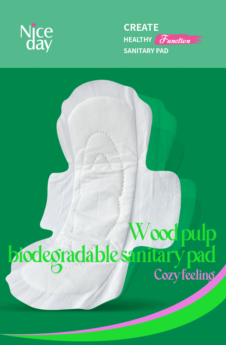 Organic Cotton Menstrual Pad Niceday NDO-5-245