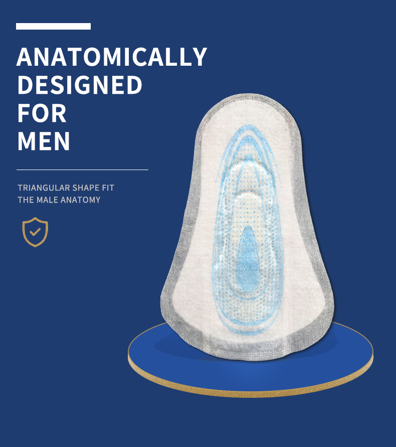 Staydry Men's Incontinence Pad Disposable Light Absorbency Urine Pad ...