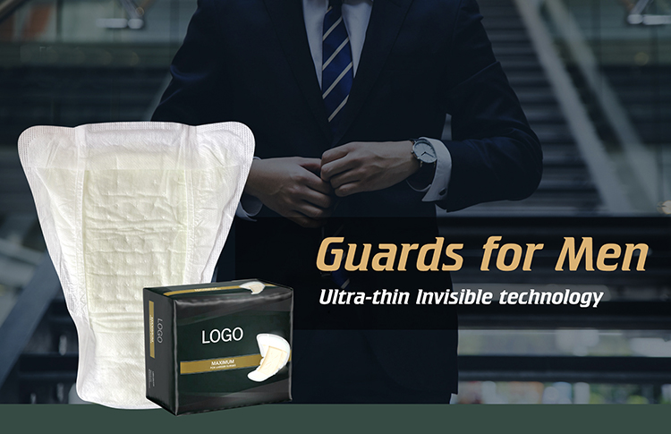 Private Label Ultra-Thin Guards For Men Urinary Incontinence Pads ...
